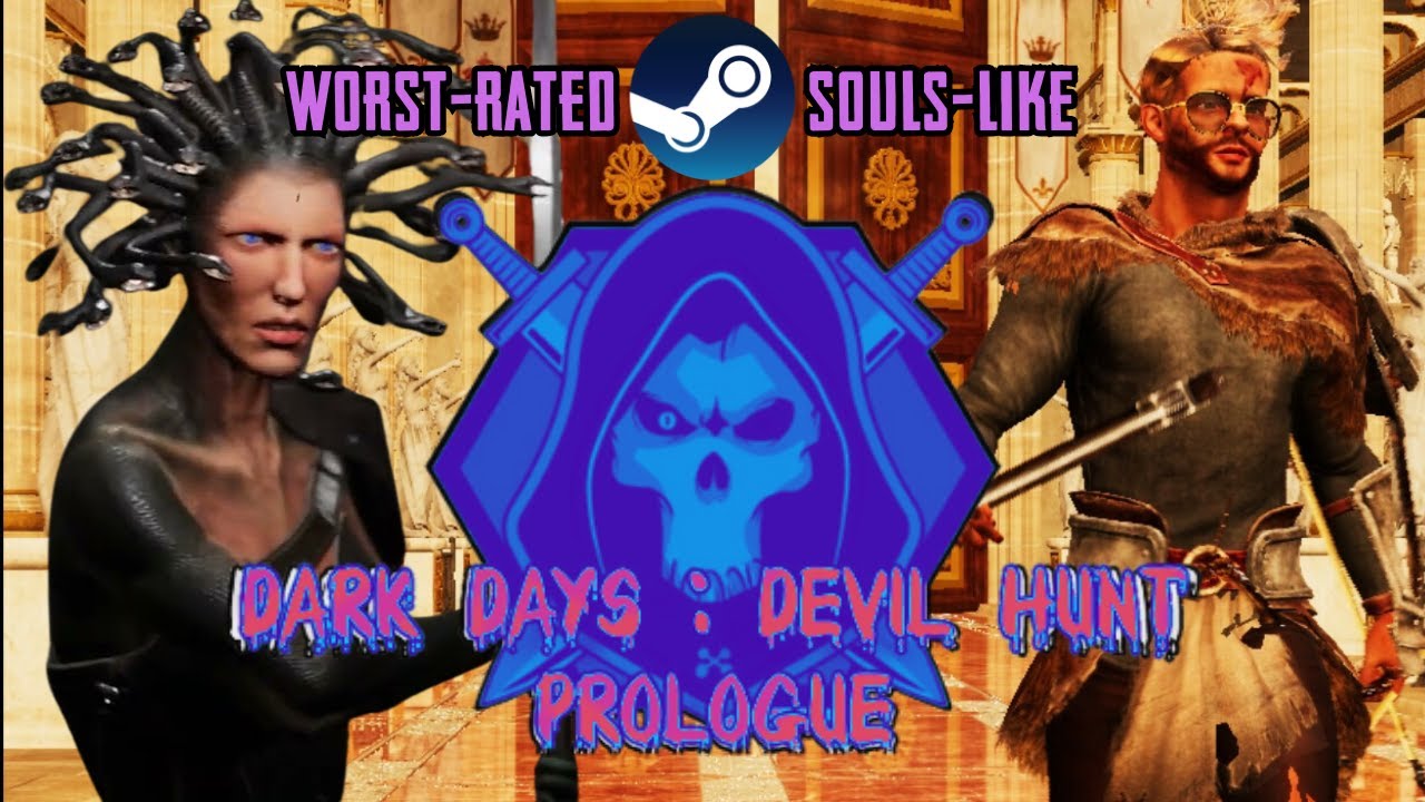 Steam's 👎 WORST-RATED Souls-Like🩸Dark Days: Devil Hunt (Full Stream) - YouTube