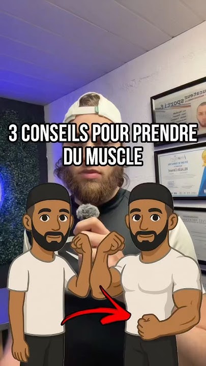 3 conseils pour prendre du muscle rapidement #muscle #coachsportif #muslim #fitness - YouTube