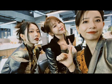 李斯丹妮 Lisi Danni with 王霏霏 Wang Feifei & 王心凌 Cyndi Wang at 网络视听盛典 Network audiovisual festival #shorts
