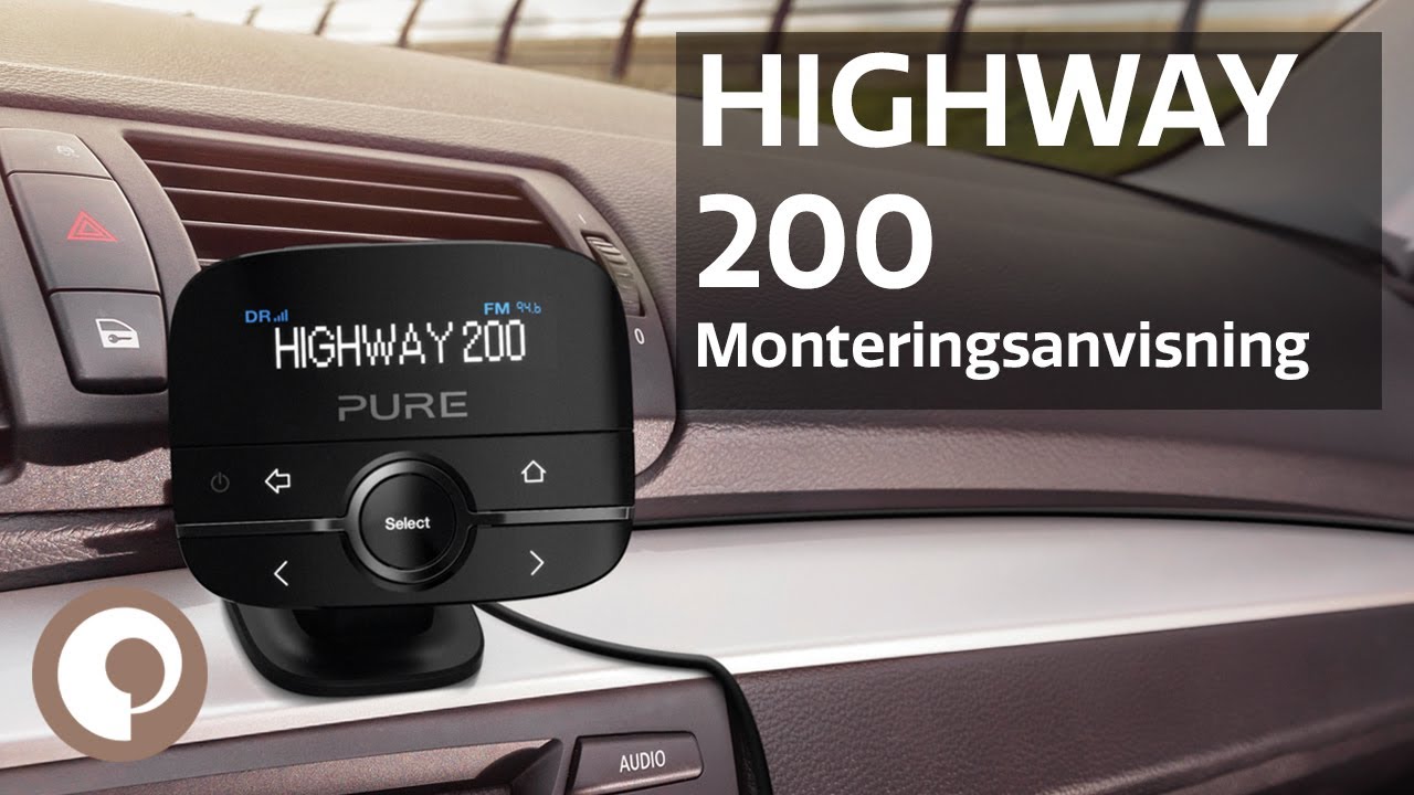 Pure Highway 200 - Monteringsanvisning (Norsk) - YouTube