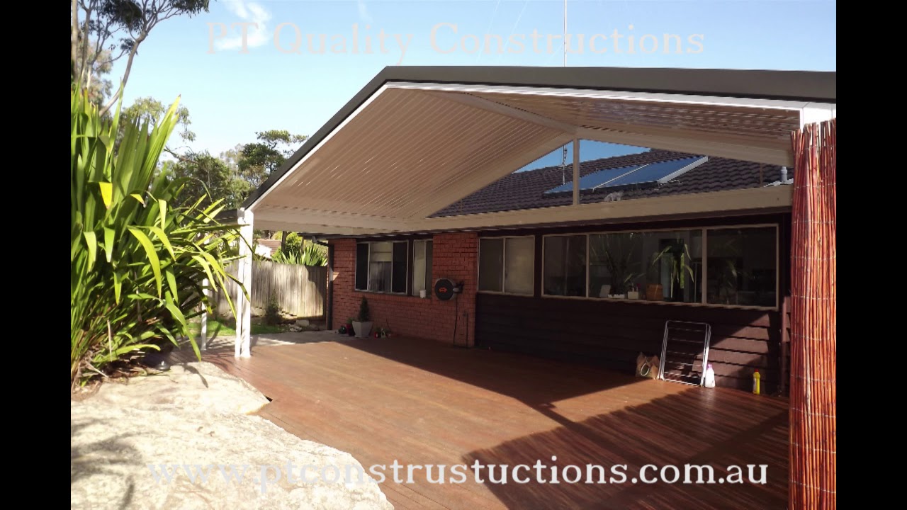 Colorbond Pergola Installation Collection How To - YouTube