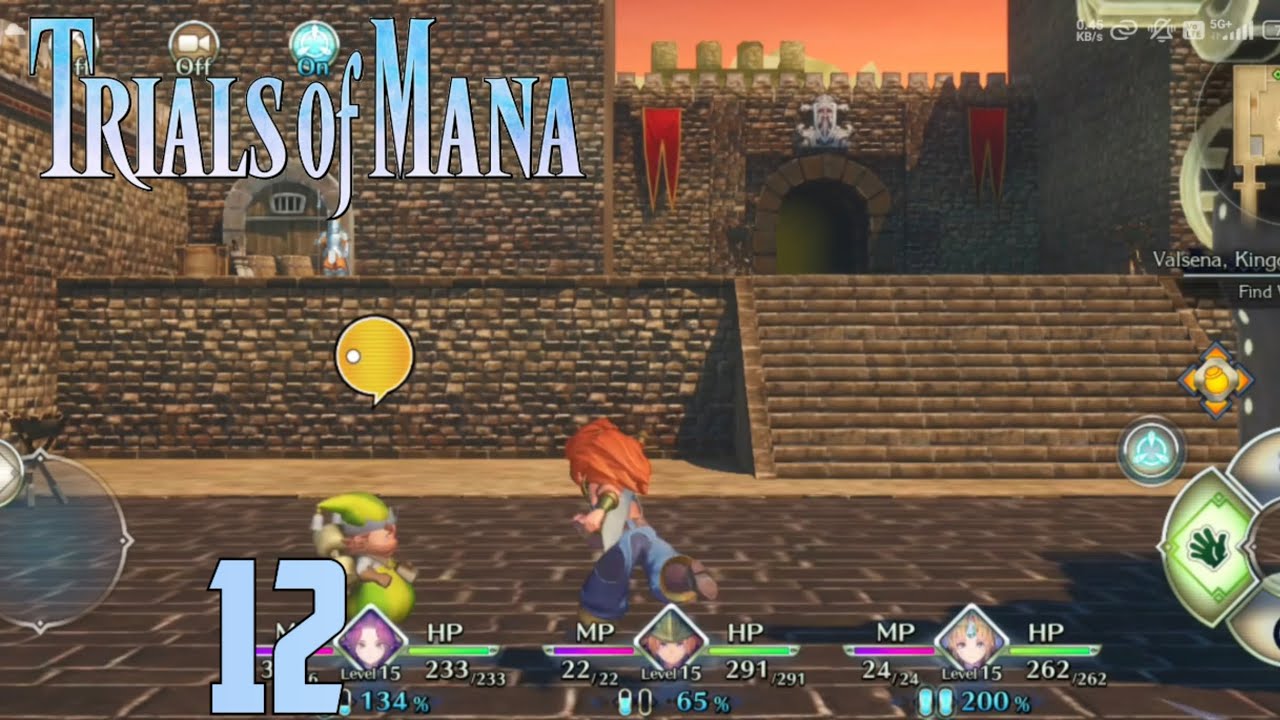 Trials Of Mana Gameplay 12 | Merchant Town Beiser (No Commentary) - YouTube