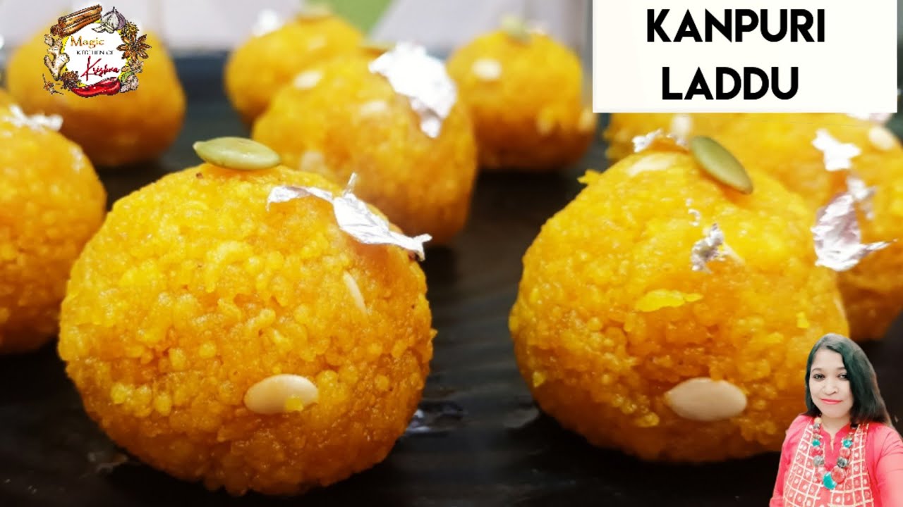 Kanpuri laddu recipe /diwalispecial /without jhara/New technic ...