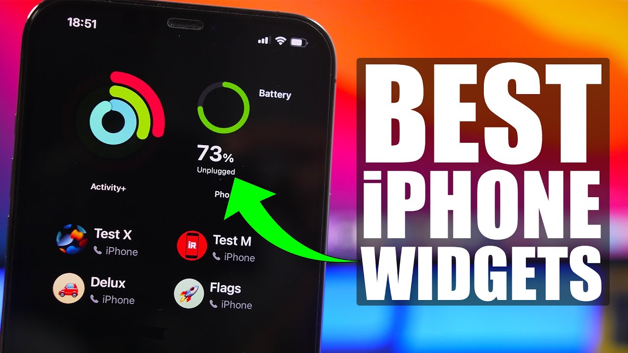 BEST iPhone Widgets You MUST Have - 2021 ! - YouTube