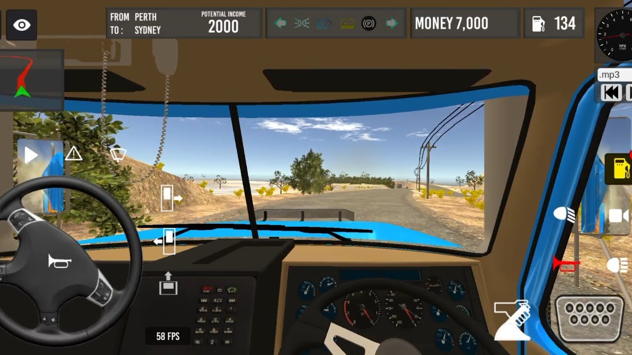 Australia Truck Simulator | IDBS Truck Simulator Game | Android Mobile ...