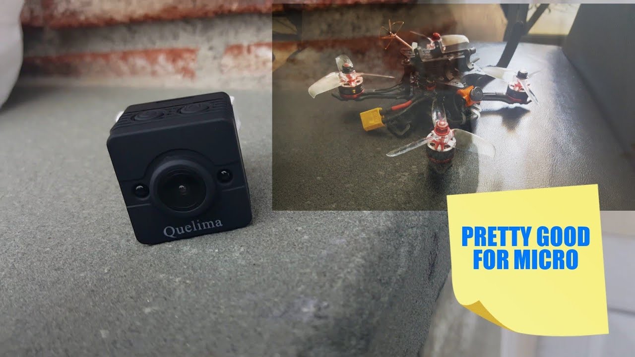 SQ12 TEST WITH MY RACE DRONE - YouTube