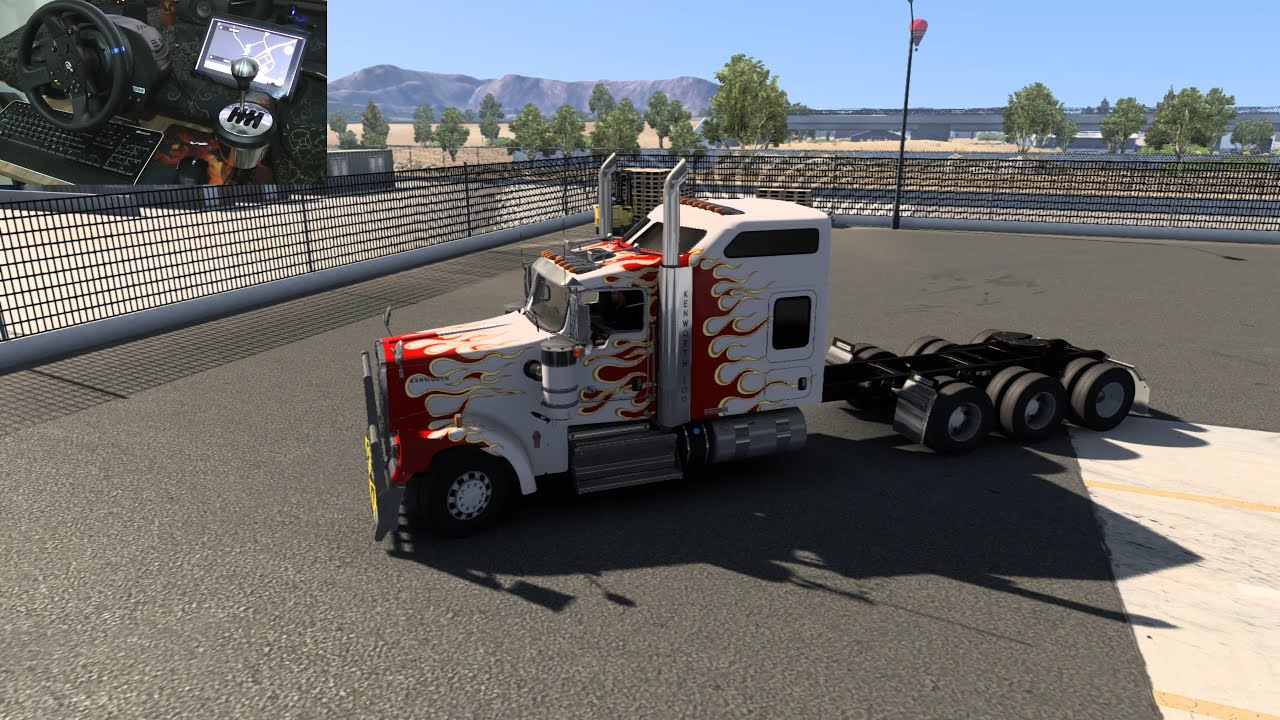 ATS 2 | Thrustmaster T300 RS | C920 | Steering wheel gameplay - YouTube