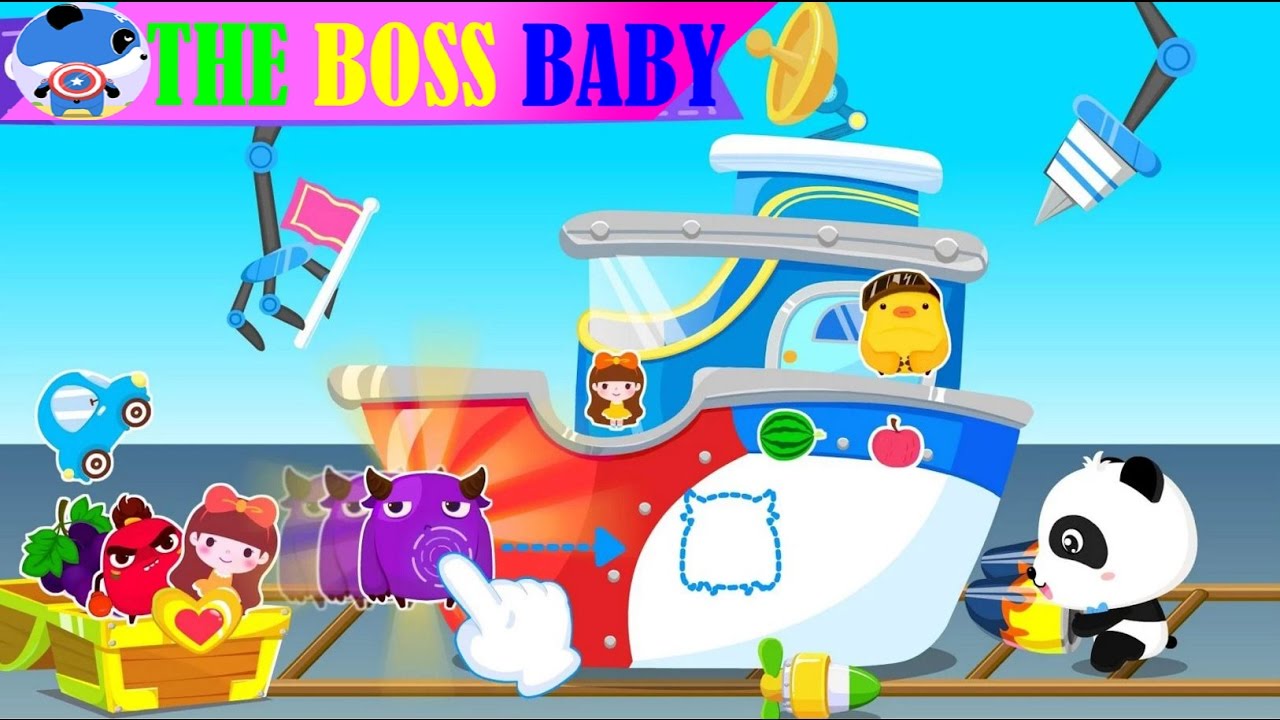 The Boss Baby - Panda Captain - One Fish, Two Fish, Blowfish, Blue Fish ...