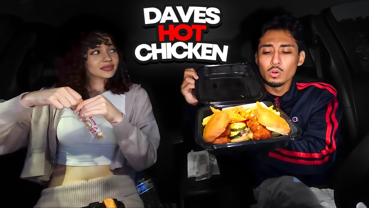Daves Hot Chicken MUKBANG with MORIAH!!! - YouTube