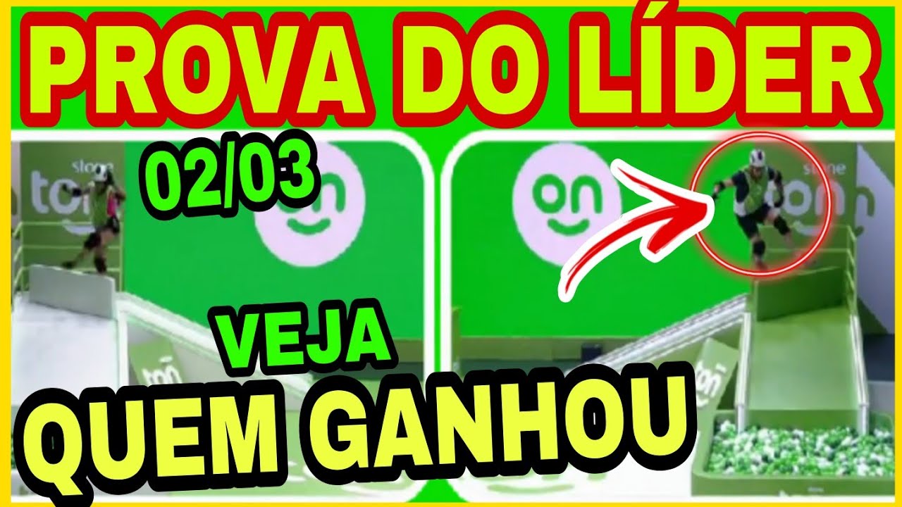 Bbb23 | Prova do LIDER STONE 02/03 Veja QUEM GANHOU Dinâmica VIPS - YouTube
