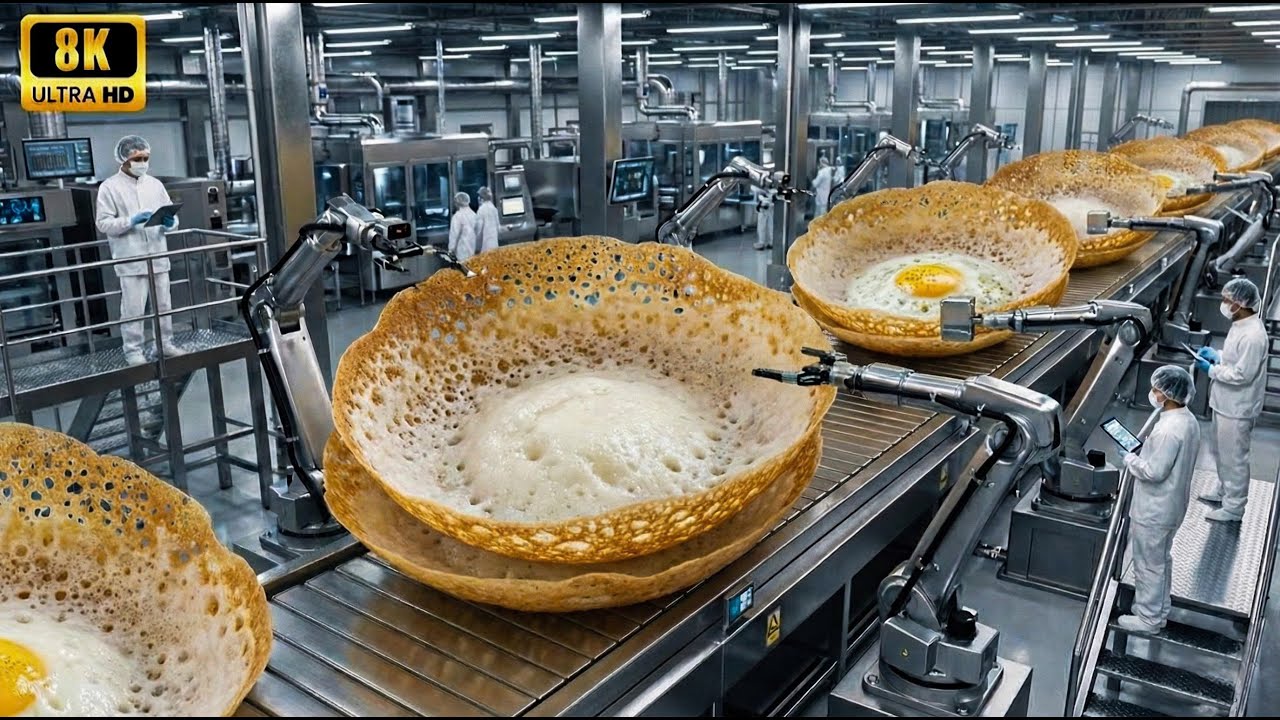 Inside an Appam Recipe Factory – India’s Fermented Rice Pancake ...