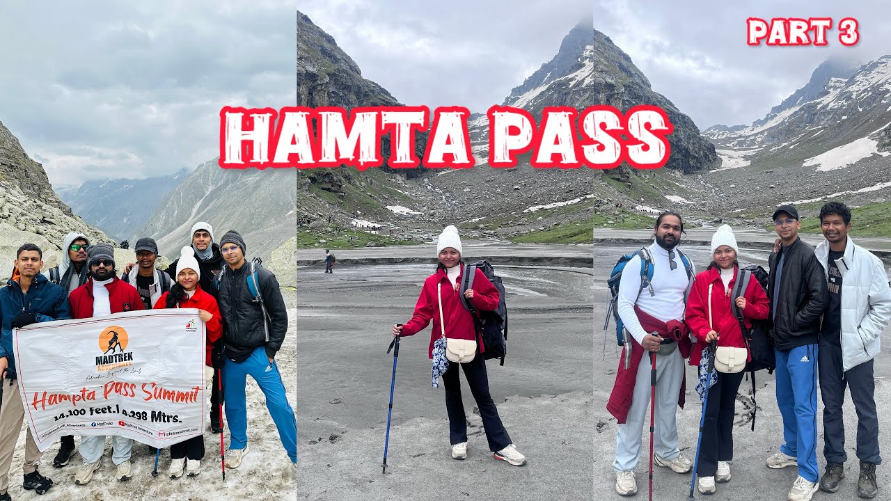 Hamta Pass Trek 3rd Day Vlog😍 - YouTube