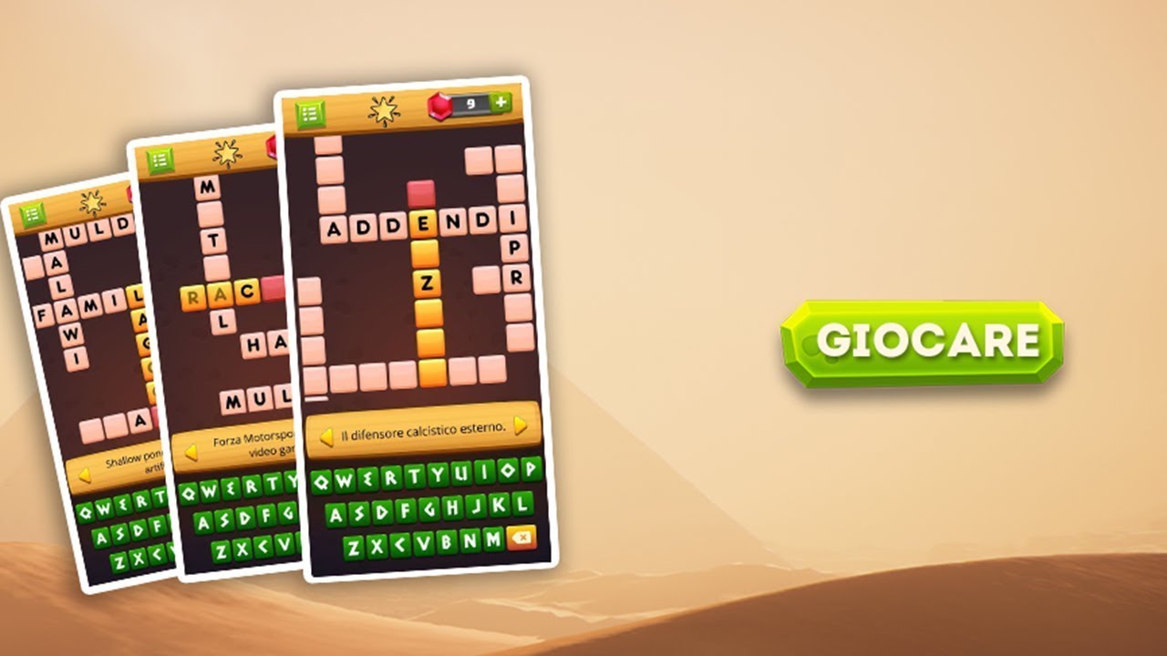 Cruciverba e Parole Crociate ti aspettano. Pronti per un gioco di ...