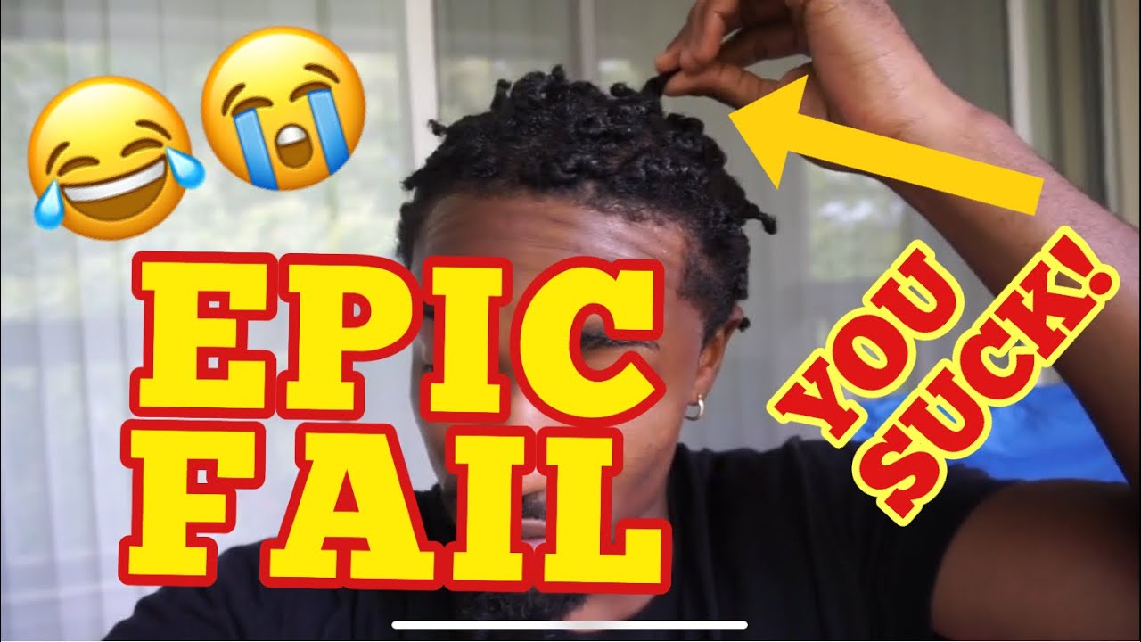 FUNNIEST CURLY HAIR FAIL EVER!! | TWO STRAND TWIST GONE WRONG! - YouTube
