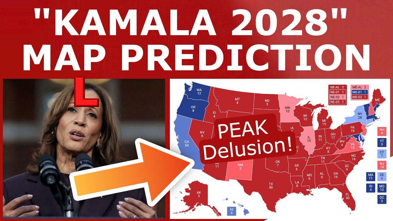 VANCE vs. KAMALA! - 2028 Presidential Election Prediction - YouTube