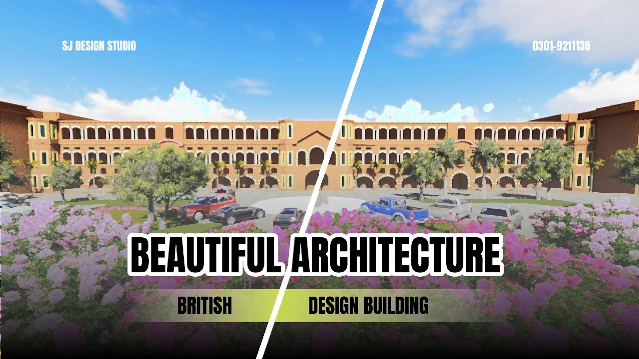 Traditional Architectural Animation || Red Brick Building - YouTube