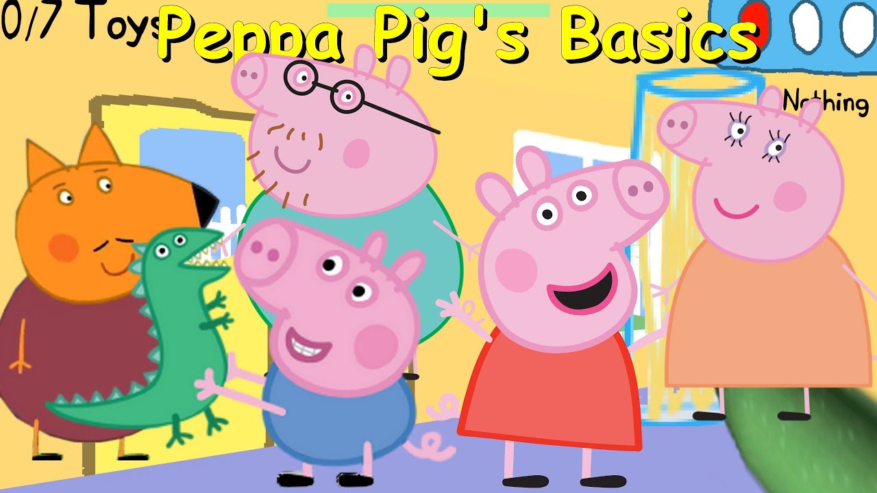Peppa Pig's Basics - Baldi's Basics Mod - YouTube