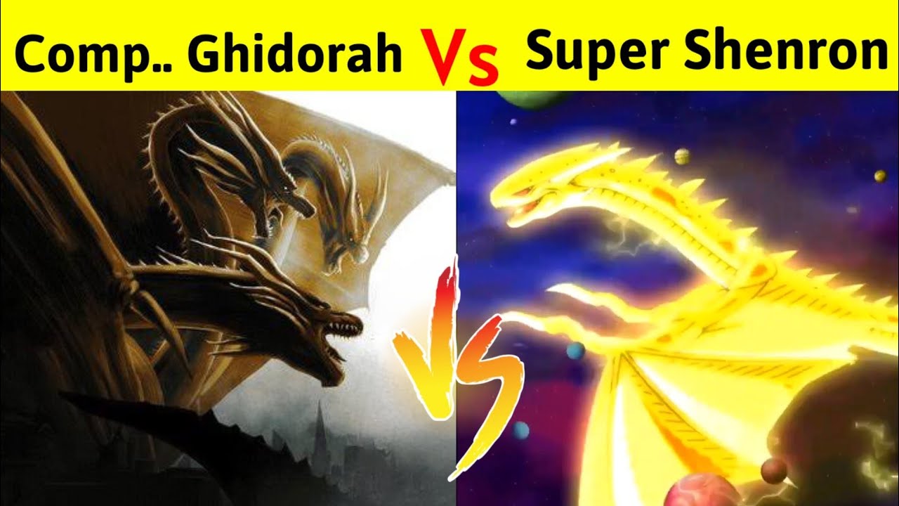 Composite Ghidorah Vs Super Shenron | क्या Powerful Ghidorah को मार ...