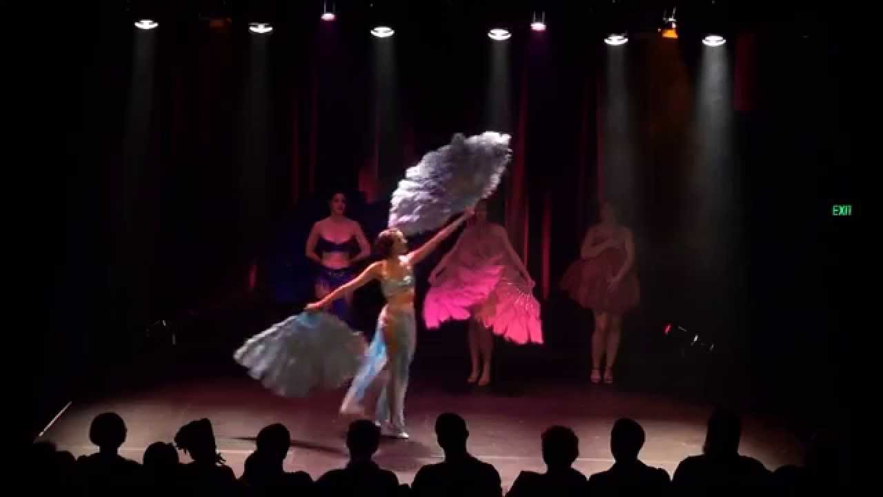 Fan Dance Intensive Student Solo Act Display - Bombshell Burlesque and ...