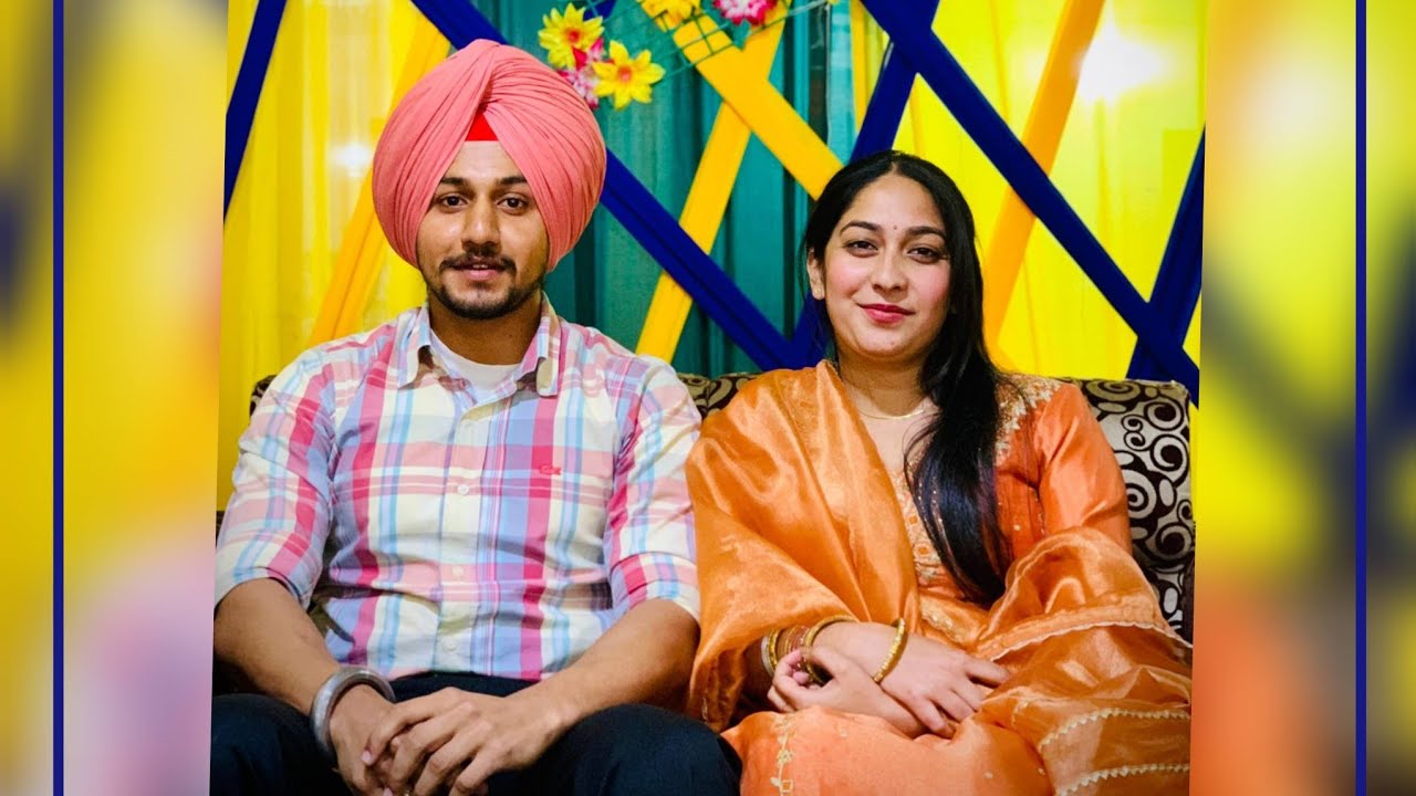 SAGAN CEREMONY#Simratpal singh Weds Mehakjot kaur# live By Roop ...