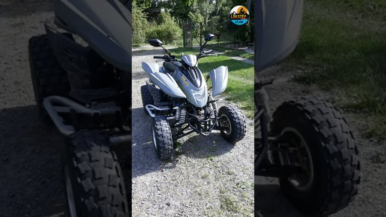 SWAP quad Dinli DMX engine Kawasaki Er6 tajwańska buda i japoński ...