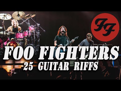 Riffing It Up: Foo Fighters' Top 25 Guitar Riffs