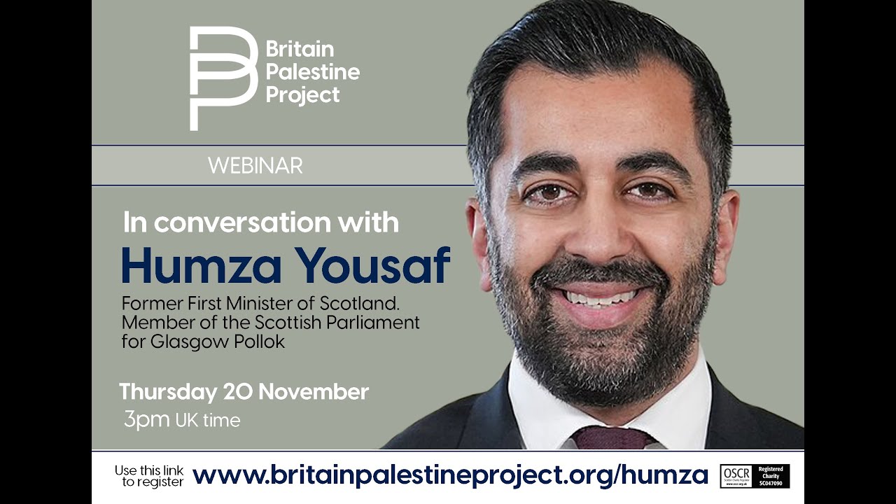 In conversation with Humza Yousaf, former First Minister of Scotland ...