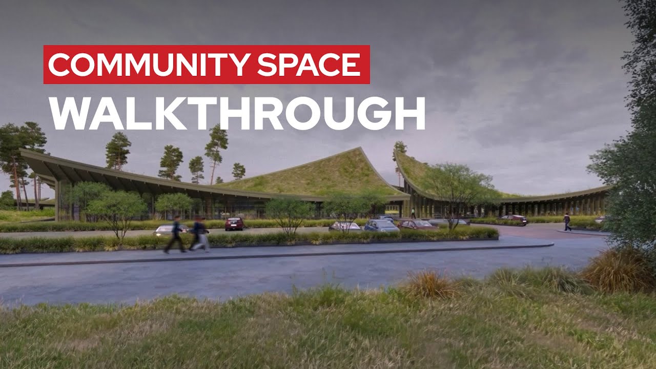 Community Space | Competition Project | Photorealistic Animation - YouTube