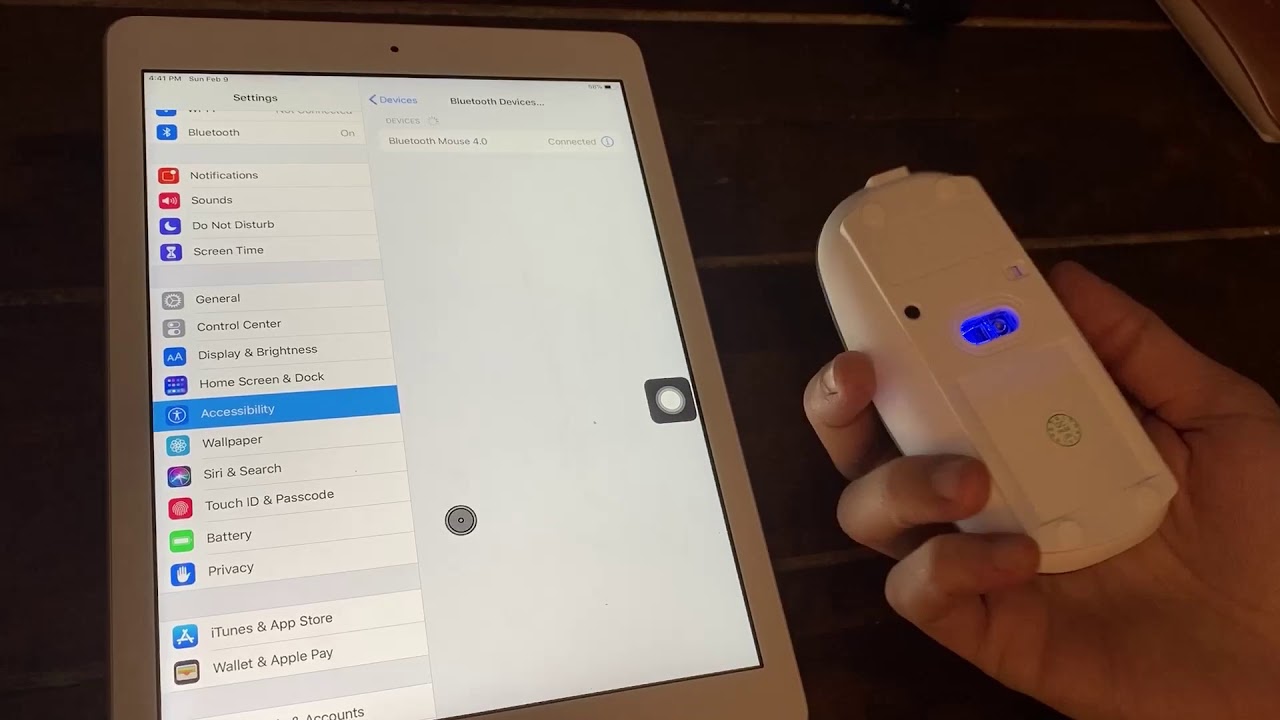 How to Pair a Bluetooth Mouse with iPad or Pro? - YouTube