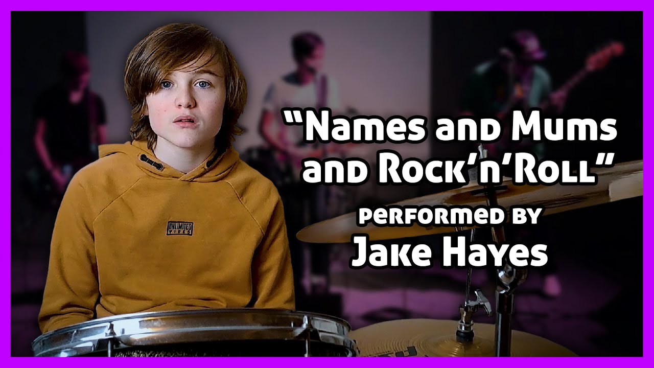 "Names and Mums and Rock'n'Roll" Performed by Jake Hayes | Written by ...