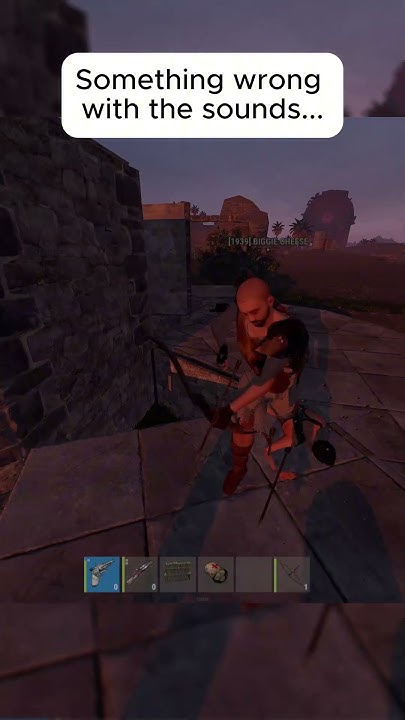 RUST but with minecraft sounds??? #rust #rustcontent - YouTube