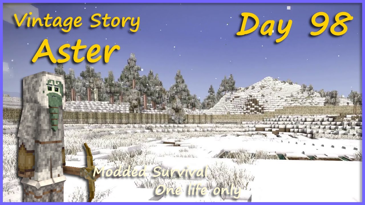 Aster Day 98 | Hardcore Modded Survival | No Commentary - YouTube