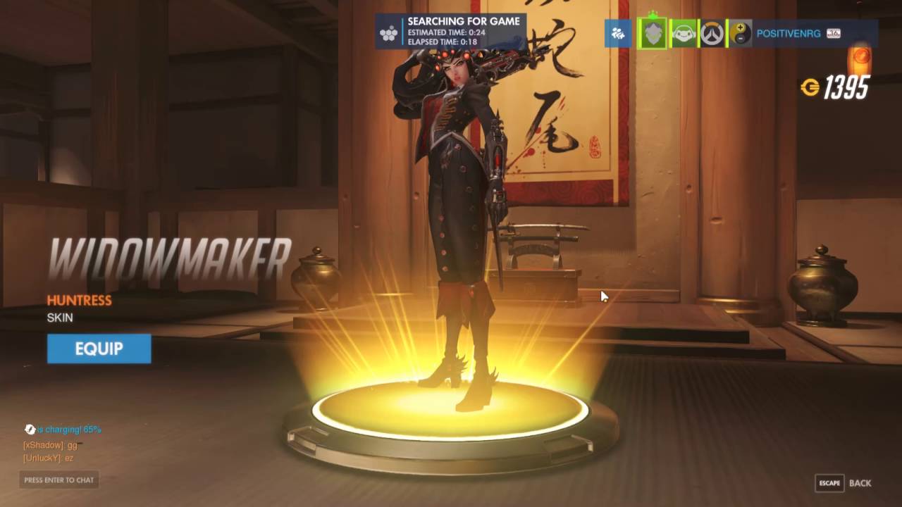 Widowmaker Huntress Skin - YouTube