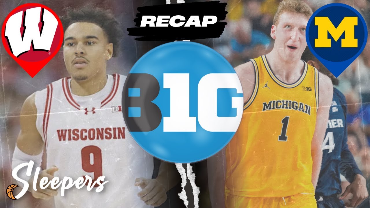 Michigan vs. Wisconsin Big Ten Championship Full Game Recap! - YouTube