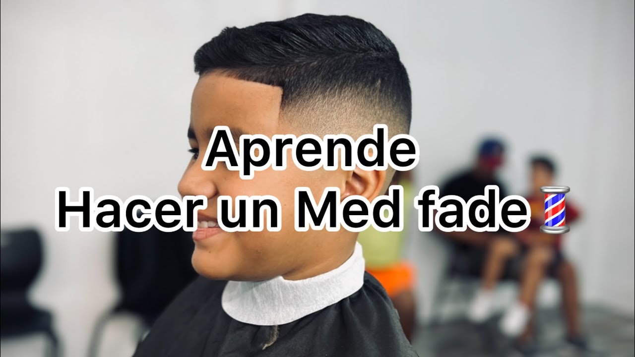 Aprende hacer un mid fade paso a paso 💈 - YouTube