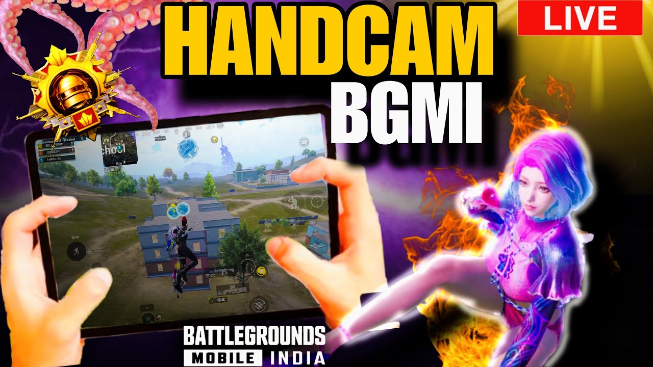FUN WITH VICTOR BGMI HANDCAM GAMEPLAY | PUBG HANDCAM GAMEPLAY | ROAD TO ...