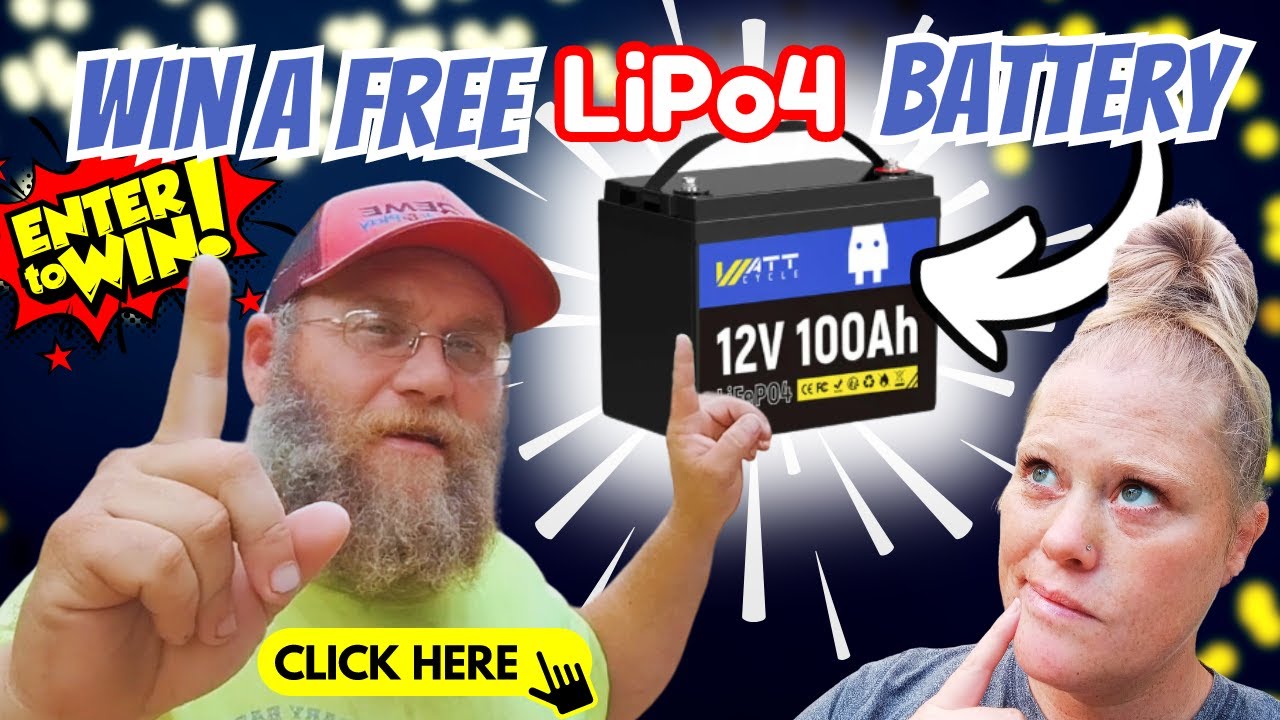 Free LiPo4 Battery Giveaway! Power Your Projects with 4 Free Batteries ...
