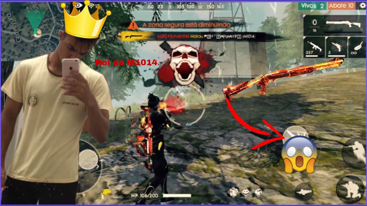 O MAIS NOVO PRO-PLAYER DO FF?? FREE FIRE BATTLEGROUNDS - YouTube