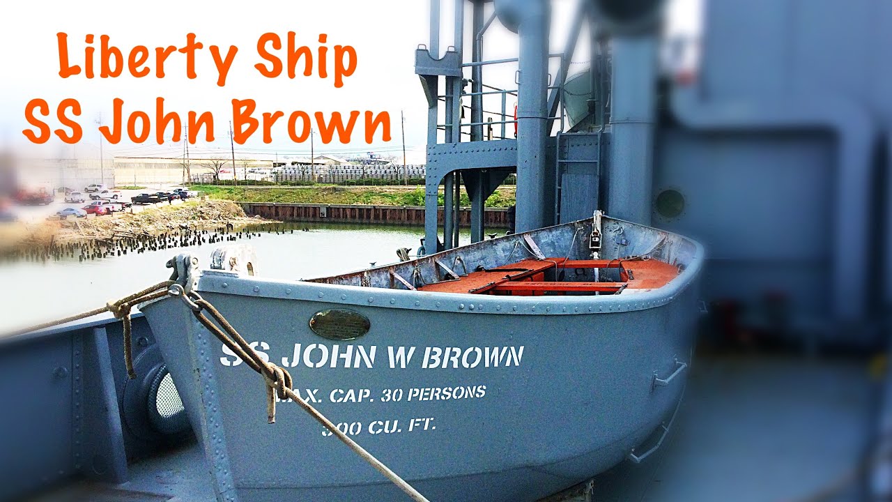 Wandering the Deck of the SS JOHN W BROWN Liberty Ship In Baltimore, MD ...