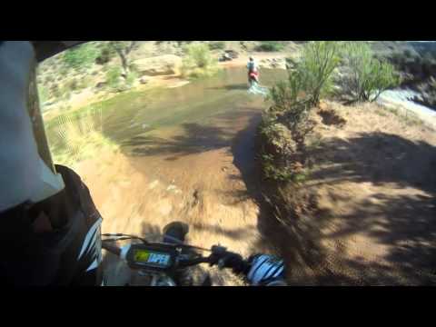 Splashing Kadin at Toquerville Falls