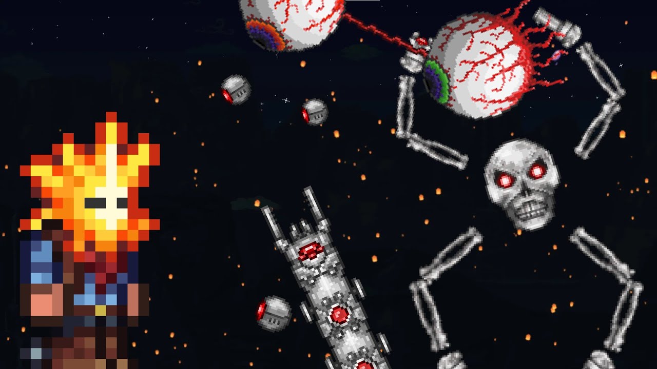 Terraria #5: The Mech Bosses & Plantera - YouTube