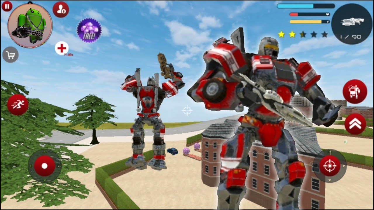 Naxeex Robot Car #22 - fire fighting robot | #Naxeex | Android Gameplay ...