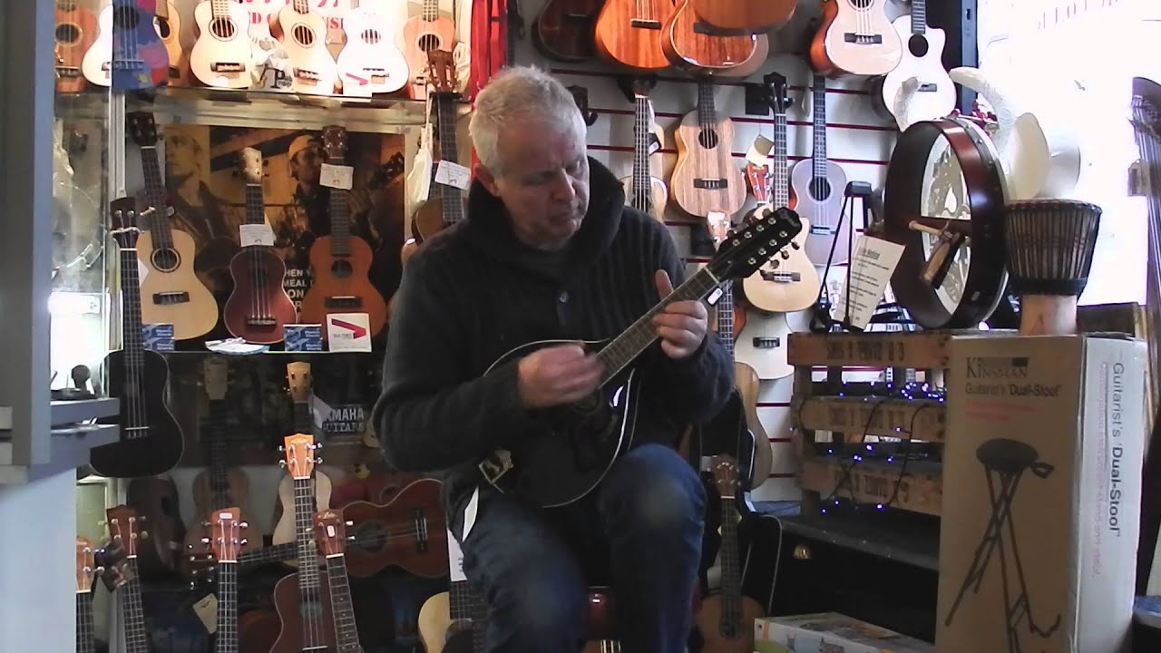 Ozark Mandolele Red Cow Music York - YouTube