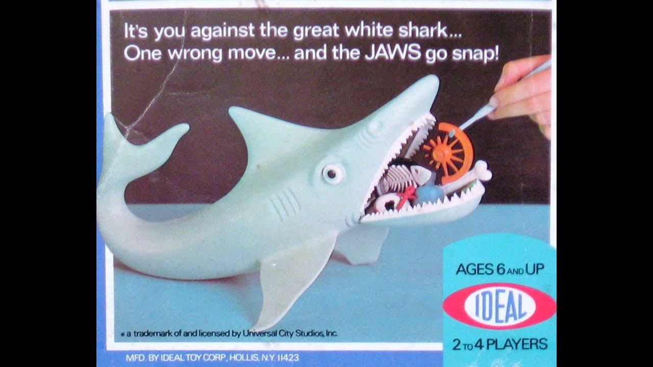 The Game Of JAWS - Retro Commercial For Game Based On 'Jaws' Movie ©️1975 Ideal Toy Company 🦈 ...
