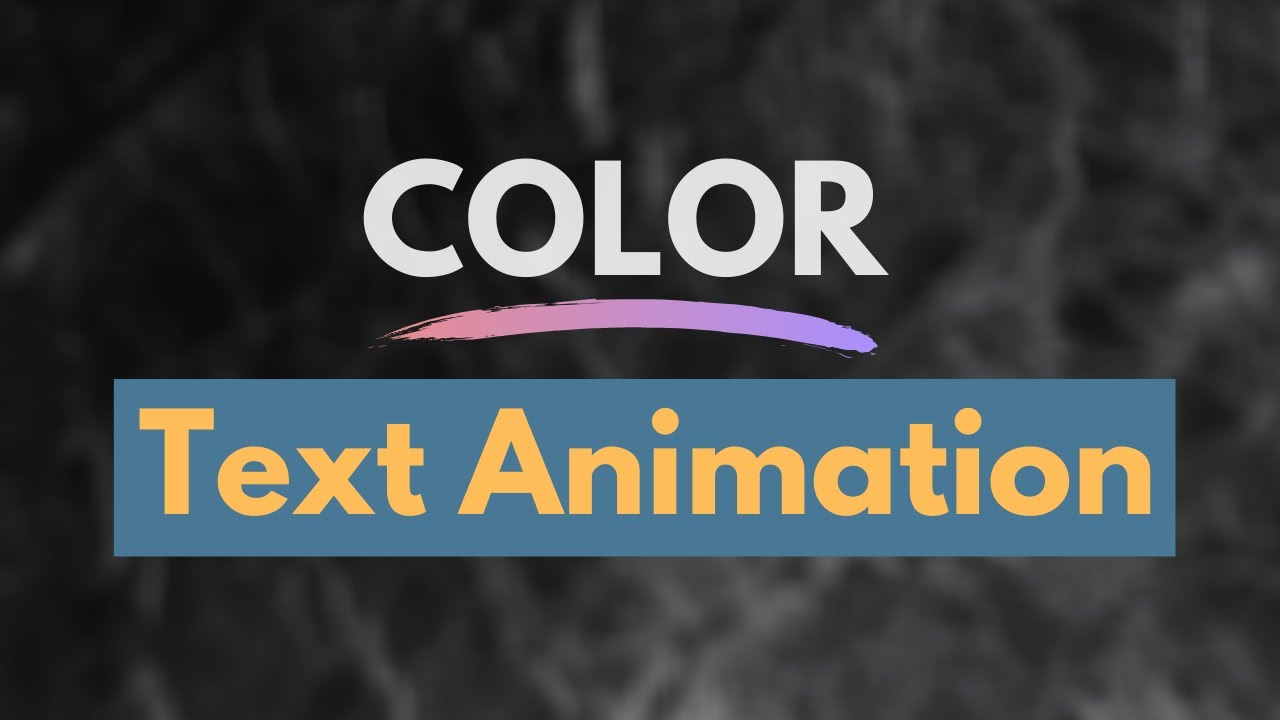 Creative Text Color Animation Effect By Using Only HTML CSS YouTube Creative Text Color Animation Effect By Using Only HTML CSS YouTube