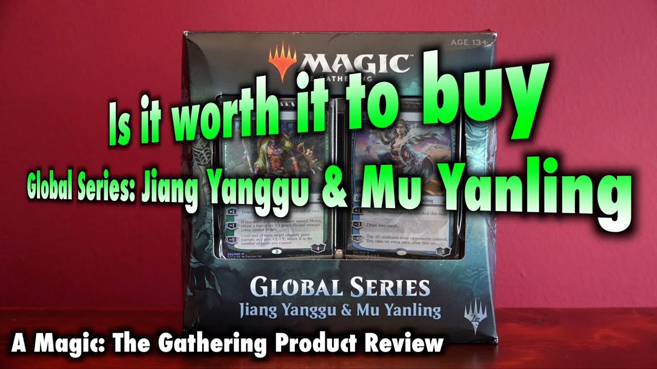 MTG - Is it worth it to buy a Magic The Gathering Global Series: Jiang ...