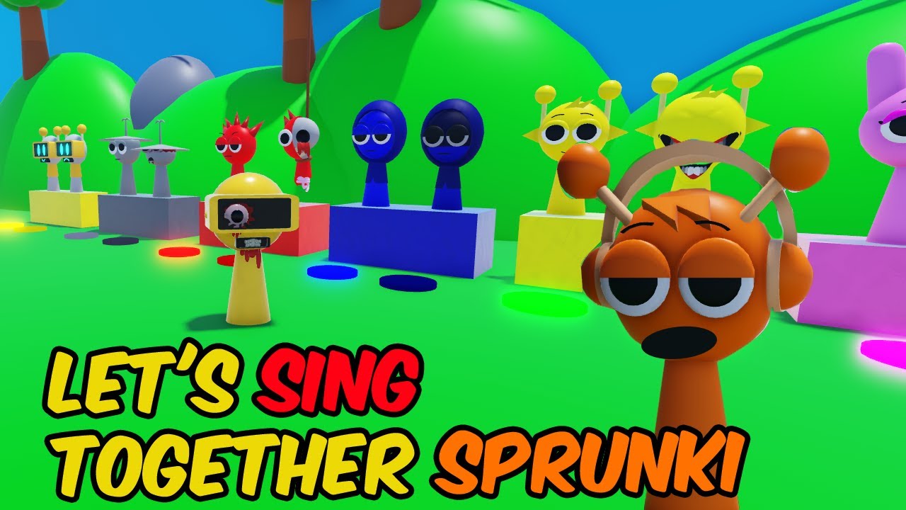 LET'S SING TOGETHER SPRUNKI - YouTube