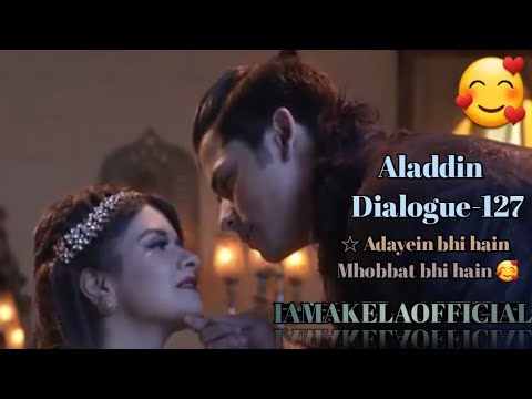 Aladdin Dialogue-127 WhatsApp Status | Adayein bhi hain Mohabbat bhi ...