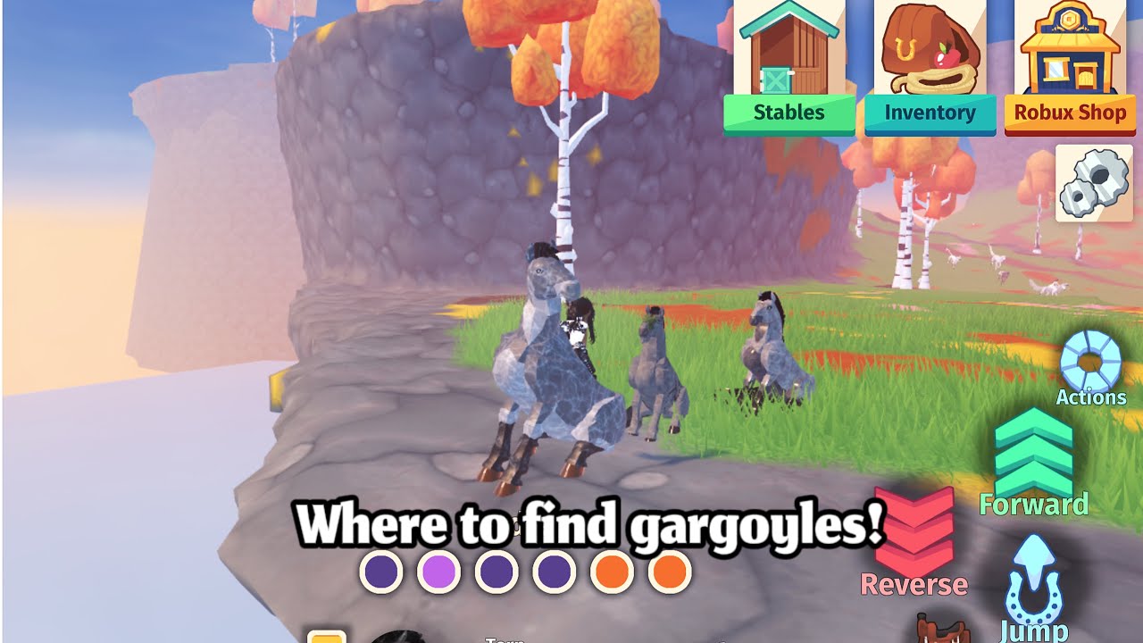 Where to find gargoyles in horse life! #horse #horses #roblox # ...