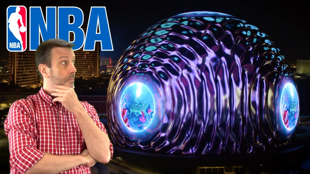 Vegas Sphere Lights Up + New Vegas NBA Team? - YouTube